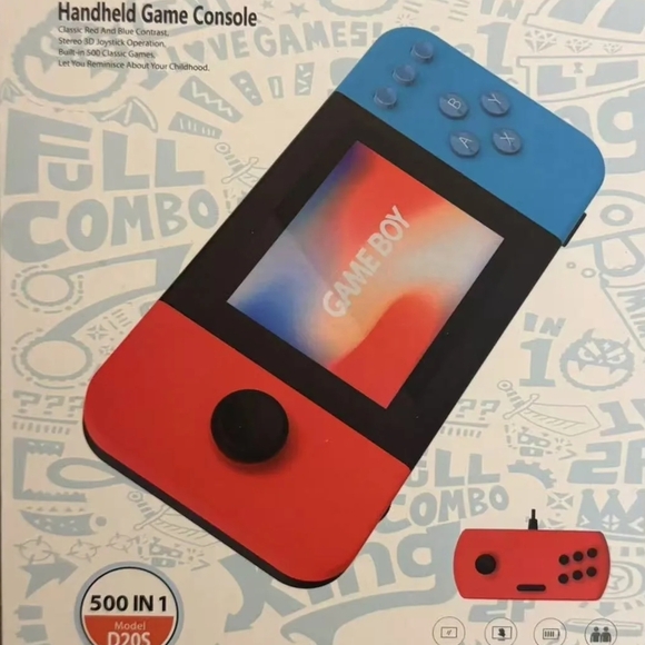 Video Games & Consoles | Handheld Game Console Red And Blue | Poshmark